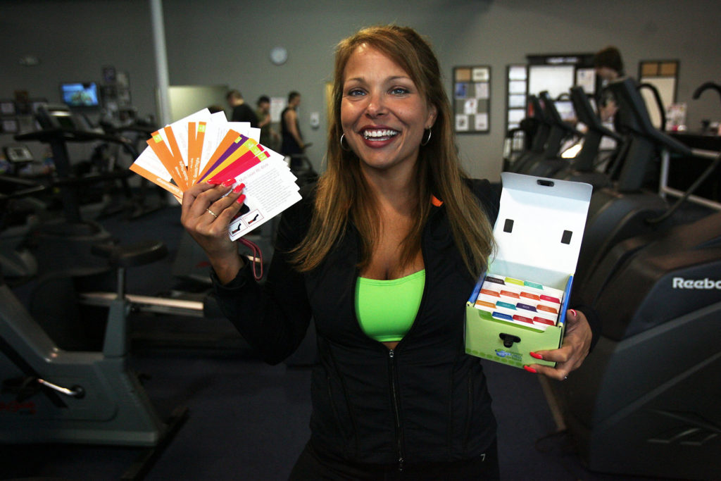 Once more than 200 pounds, trainer introduces exercise cards | News ...